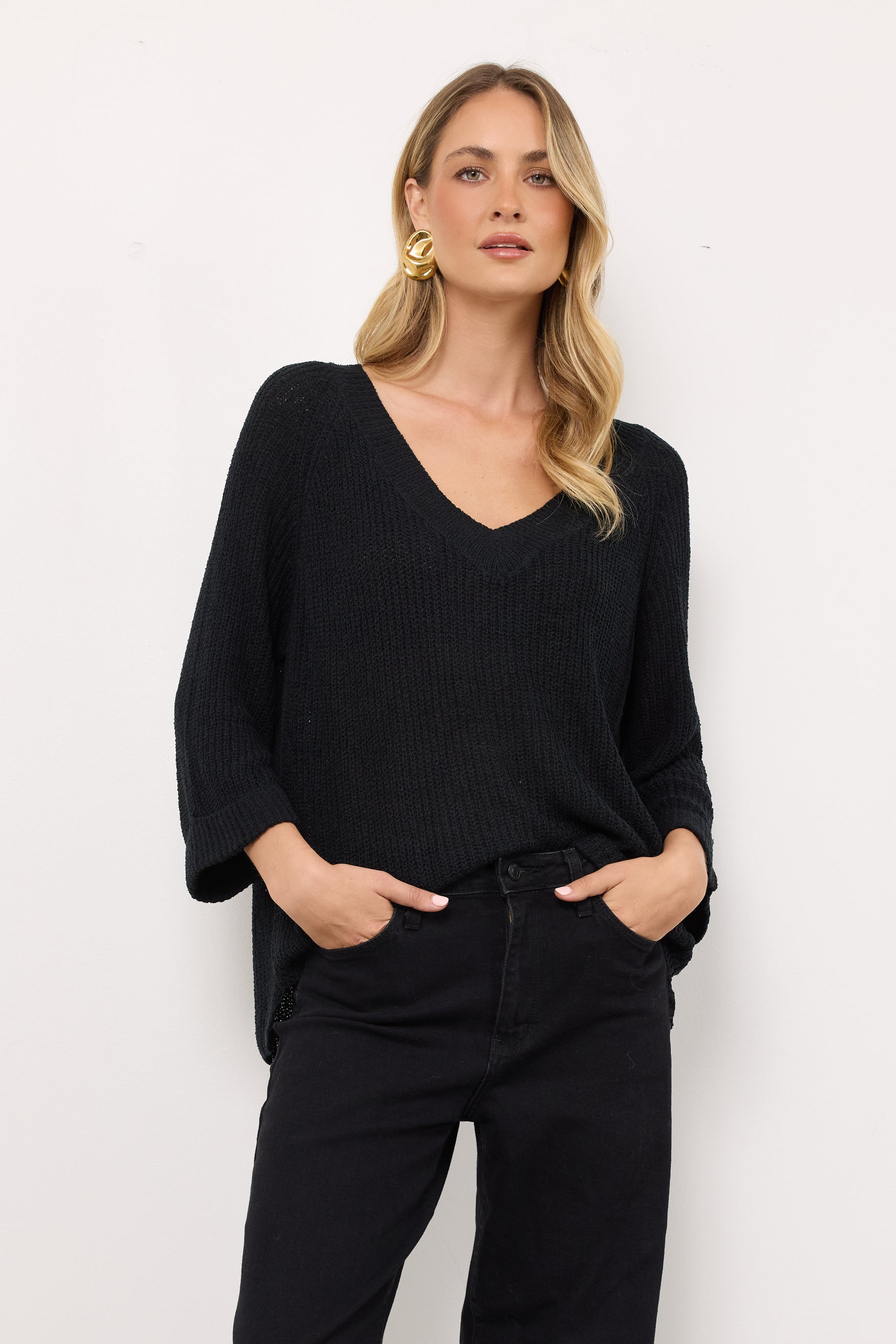 Hadley Everyday Black Knit
